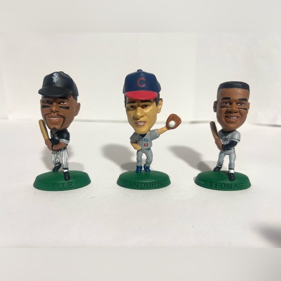 Other | Chicago Mlb Frank Thomas Ryne Sandberg Albert Belle 3 Baseball ...